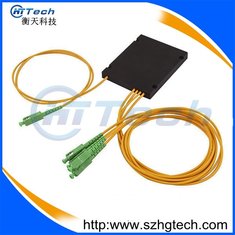 China ABS Box 1*2 PLC Fiber Optic Coupler with SC/APC connector for FTTH supplier