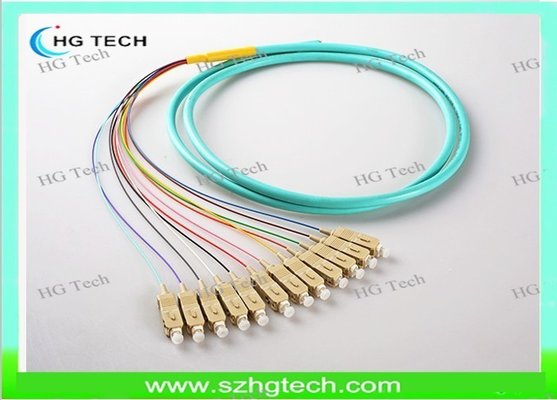 Round Type SC/apc Fiber Optic Pigtail 0.9mm Fanout Fiber Pigtail supplier