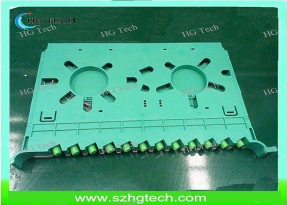 12 Port Fiber Optic Splice Tray for ODF, ABS Plastic,SC/FC/LC/ST Type supplier