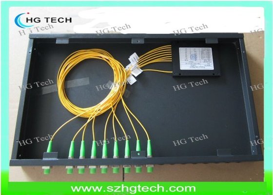 19inch Rack mounted SC/PC Fiber Optical 1X32 Splitter Box With 1X32 Fiber PLC Splitter supplier
