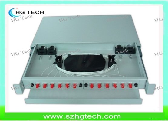Optical Fiber Pigtail FC, Ribbon 0.9mm Fiber Pigtail Install in FC Fiber Optic Patch Panel supplier