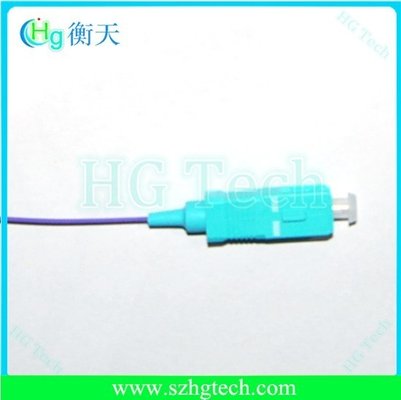 OM3 SC Fiber Optic Pigtail For Fiber Optic Terminal Box, 12 Colors Fiber Cable supplier