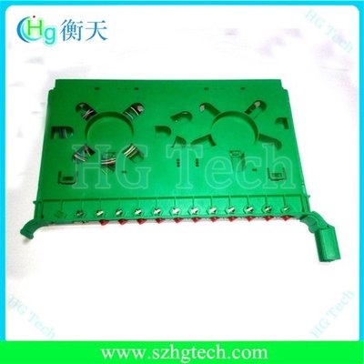 12Port Fiber Optic Splice Tray for ODF, ABS Plastic,SC/FC/LC/ST Type supplier