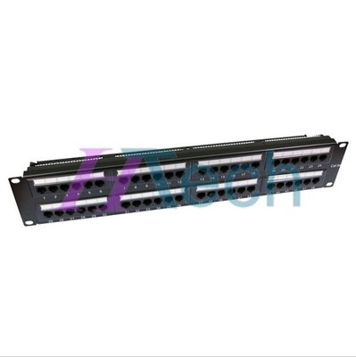 48Port Cat5E Patch Panel, Krone IDC For RJ45 Patch Panel supplier