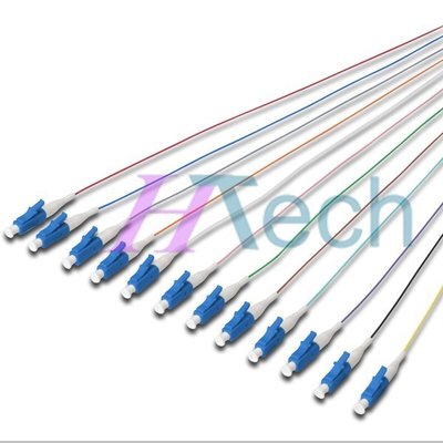 Slidable LC 12Port Fiber Optic Patch Panel,12 Colors Fiber pigtail supplier