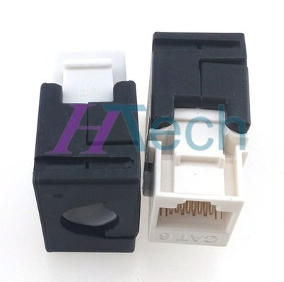 Cat6a RJ45 keystone jack 90 degree tooless for Cabling System supplier