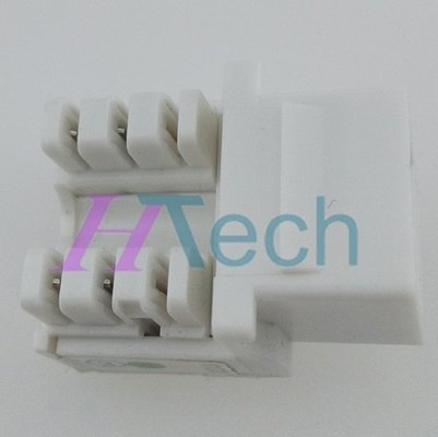 CAT3 6P4C RJ11 Telephone Keystone Jack, White Color, 3U Golden Plating supplier