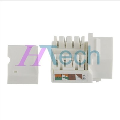 rj45 wall socket，Cat6 keystone jack with dual idc supplier