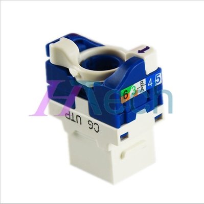 Rotary  Cat.6 Keystone Jack,Toolless,NEW Network utp easy installation supplier