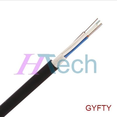4-144 Cores Dielectric Loose Tube Unarmoured in/out Fiber Optic Cable GYFTY supplier