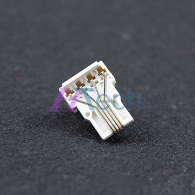White Color Cat3 Keystone Jack , RJ11 Cat3 Modular Jack supplier