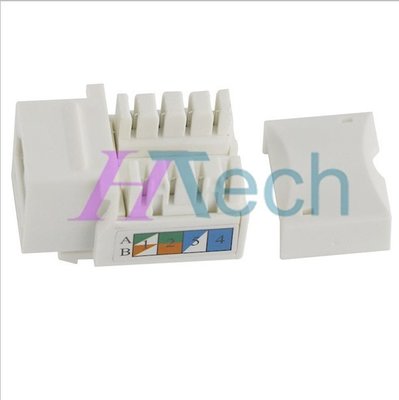 High Quality RJ45 Cat6 Jack Dual IDC supplier