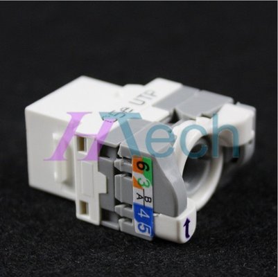 Hot Sales Rotary Cat5E Keystone Jack Tooless supplier