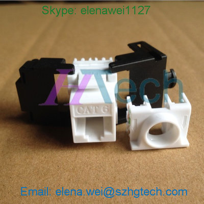 Toolless RJ45 Cat6 Cat6A Keystone Jack supplier