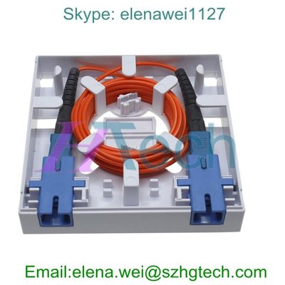 86 Type 2 Port  Fiber Optic Terminal Box SC/UPC supplier
