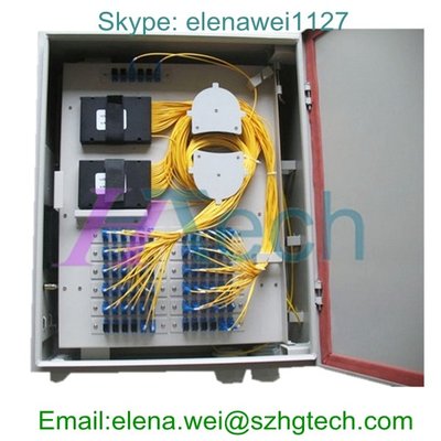 72 Core Fiber Splitter Box SC Type,72 Port Fiber Optic Distribution Box supplier