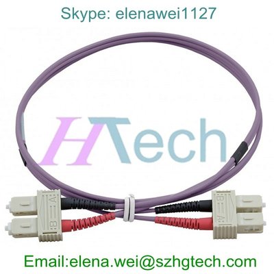 3Meter SC-SC MultiMode Duplex Fiber Patch Cable supplier