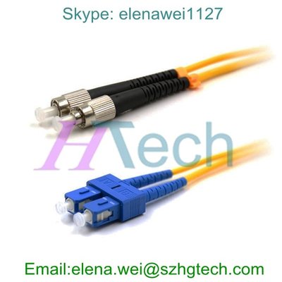 Singlemode Duplex Fiber Optic FC-SC Patch Cord supplier