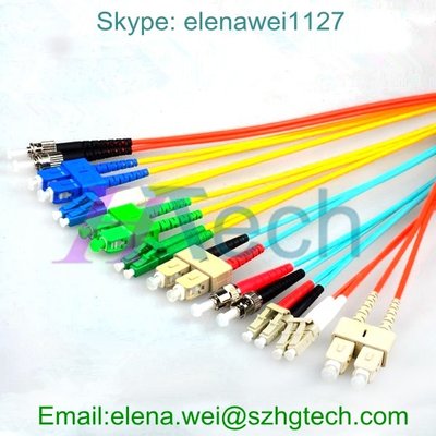 LC to LC 10 Gigabit  50/125 Multimode Duplex Fiber Patch Leads supplier