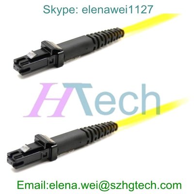 MTRJ-ST OM4 Fiber Optic Cable,Purple Color, LSZH Jacket supplier