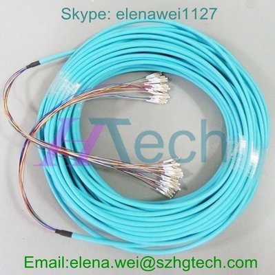 Singlemode/Multimode 12Core Fiber Optic Cable, Fanout 0.9mm, SC/LC Type supplier