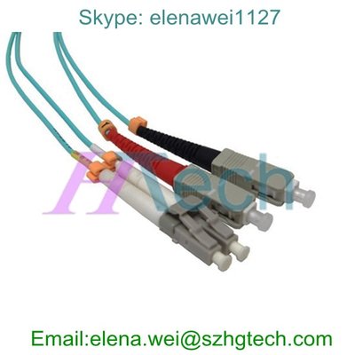 SC/LC OM3 Duplex Fiber Optic Patch Leads supplier