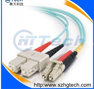 SC/LC OM3 Duplex Fiber Optic Patch Leads supplier
