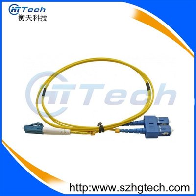 OM4 Fiber Optic Cable Patch Cord SC/LC, Duplex 40Gb Optical Fiber Cable supplier
