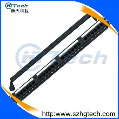 UTP 24 Port Cat6 Patch Panel Krone/110 IDC supplier