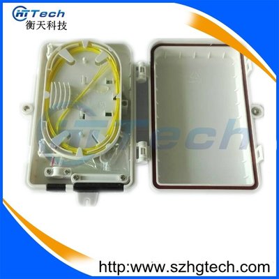 Mini SC/APC 4Port Fiber Optic Termination Box, 4 Core FTTH Fiber Box With SC/APC Adapter supplier