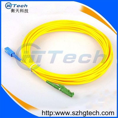 9/125um Singlemode Simplex E2000 Fiber Optic Patch Cord, 2.0mm/3.0mm,PVC/LSZH Type supplier