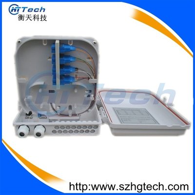 SC UPC connector 16 Port Fiber Optic Terminal Box/16Core Fiber Distribution Box supplier