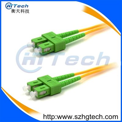 SC/SC Duplex Patch Cable OM3 Fiber Optic Cable supplier