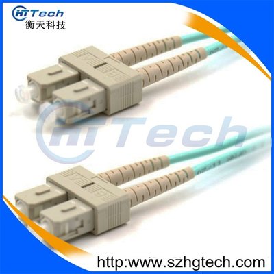 SC/SC Duplex Patch Cable OM3 Fiber Optic Cable supplier