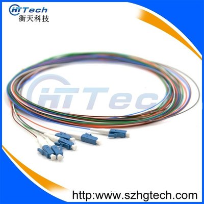 LC Jacketed 6 Pk SM Yellow Jacketed Fiber Pigtails, 3 Meters supplier