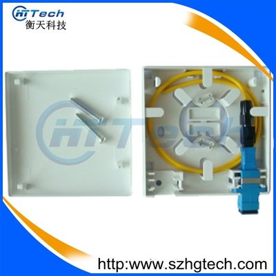 FTTH 86 Type Fiber Optical Faceplate 2Port supplier