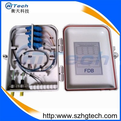 1X16 PLC Optical Fiber Splitter Box , 16 Port Fiber Termination Box supplier