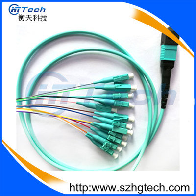 Ribbon Type Multimode 12Core MPO/MTP Patch Cord supplier