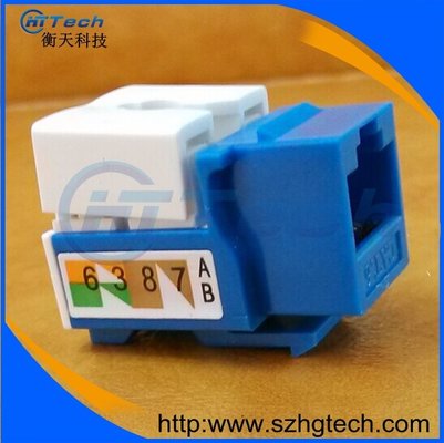 RJ45 Cat6 Keystone Jack UTP 8P8C RJ45 Jack supplier