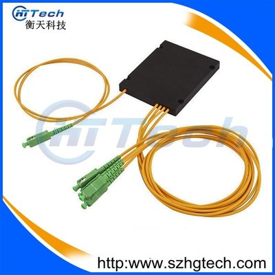 ABS Box 1*2 PLC Fiber Optic Coupler with SC/APC connector for FTTH supplier