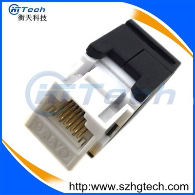 Best quality Toolless utp keystone RJ45 cat6 cat6a keystone jack supplier