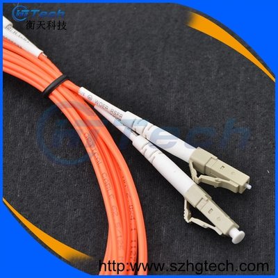 LC to LC Multimode Duplex 10 meters Fiber Optic Patch Cord supplier