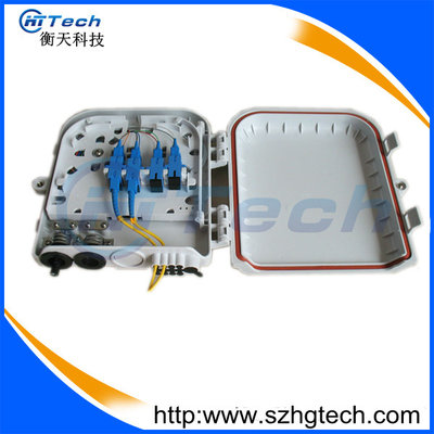 8Ports Splitter Distribution Box for FTTH ,ABS or PC Material supplier