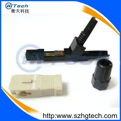 FTTH SC Fiber Optic Fast Connector Drop Cable SC Optic Fiber Quick Connector supplier