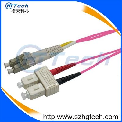 LC-SC MM 62.5/125 Duplex 2.0MM 1M Fiber Optic Patch Cord supplier