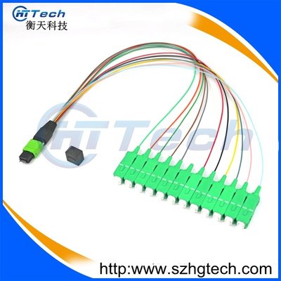 MTP/MPO 10Gb 50/125 OM3 Multimode Fiber Optic Cable 3Meters supplier