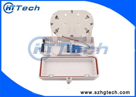 Indoor Loaded 4Port SC / UPC Fiber Optic Terminal Box With Pigtail And Adapter supplier