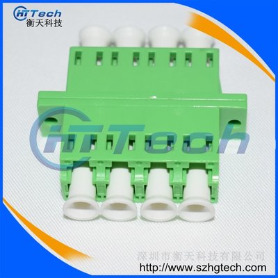 Multimode Duplex LC Optical Fiber Adapter , LC Fiber Optical Adapter MM supplier