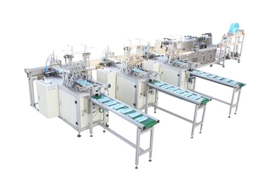 3 Ply Non Woven Face Mask Making Machine Surgical Dust Medical Type Available