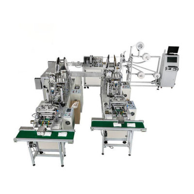 N95 Face Mask Production Line Fully Automatic 7800*1500*2000mm High Speed